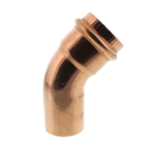 77657 - Viega 77657 - 1-1/2" ProPress x FTG Copper 45° Street Elbow
