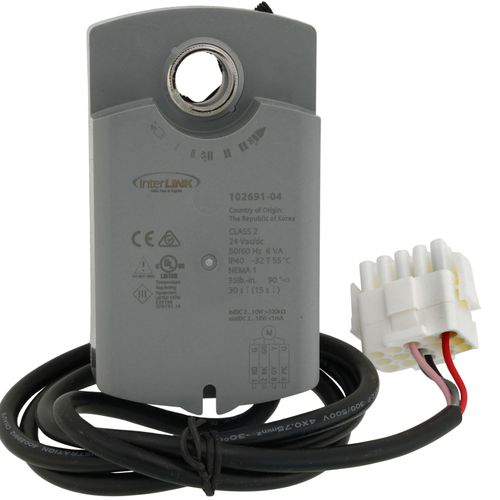 77W93 - Lennox 77W93 - 24VAC/DC 35PSI 90deg 0-10VDC Act, 77W93