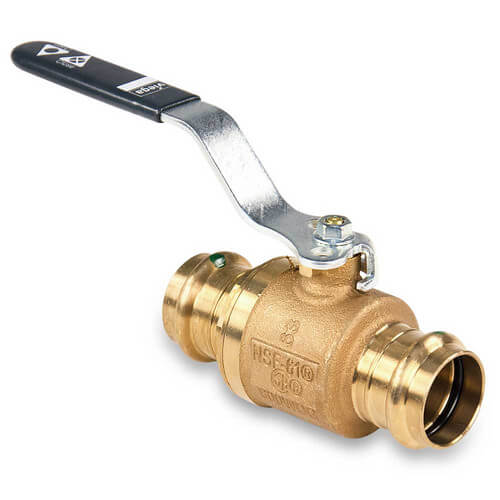79945 - Viega 79945 - 2" ProPress Ball Valve, Zero Lead (Metal Handle)