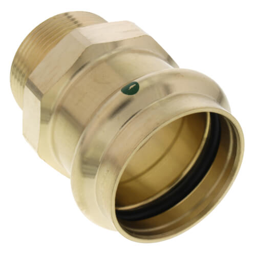 79270 - Viega 79270 - 1-1/2" ProPress x 1-1/4" Male Bronze Adapter ...