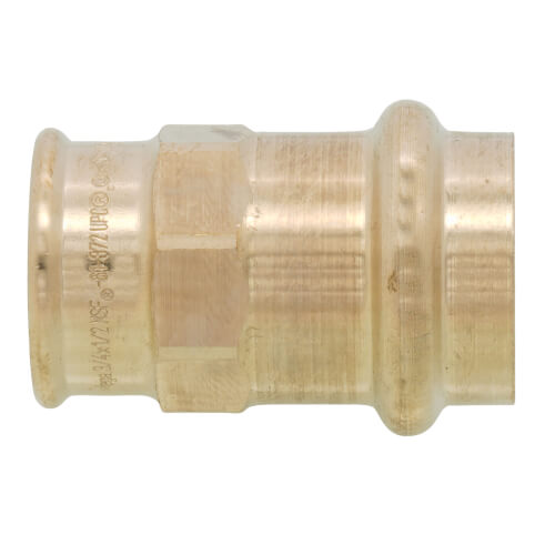 79310 - Viega 79310 - 3/4" ProPress x 1/2" Female ProPress Adapter ...