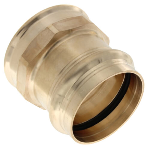 79370 - Viega 79370 - 2" Press X 2" Female ProPress Adapter, Zero Lead