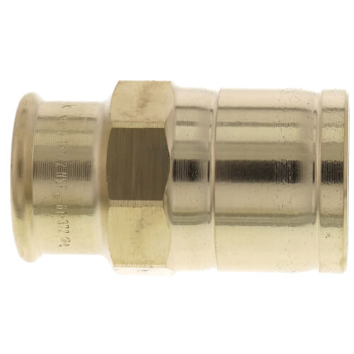 79455 - Viega 79455 - 1" ProPress FTG x 1/2" Female Street Bronze ...