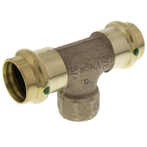 79590 - Viega 79590 - 3/4" x 3/4" x 1/2" ProPress x ProPress x Female ...