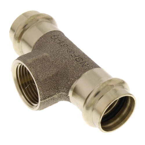 79595 - Viega 79595 - 3/4" x 3/4" x 3/4" ProPress x ProPress x Female ...