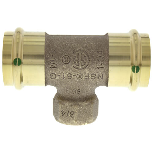 79775 - Viega 79775 - 1-1/4" x 1-1/4" x 3/4" ProPress x ProPress x ...