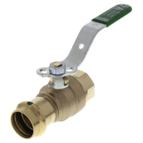 79975 - Viega 79975 - 3/4" Press x FPT ProPress Bronze Full Port Ball ...