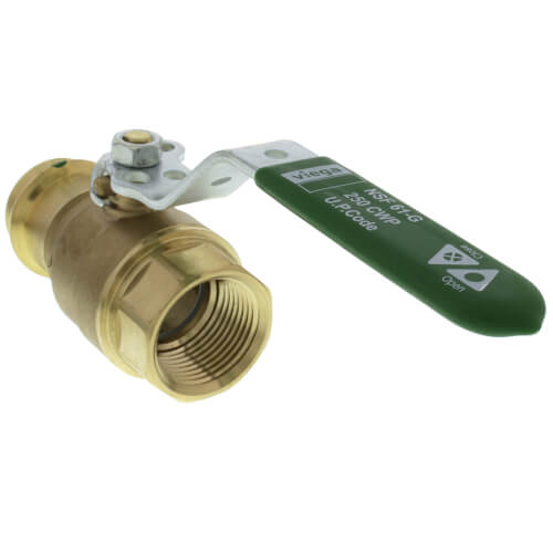 79980 - Viega 79980 - 1" Press x FPT ProPress Bronze Full Port Ball ...