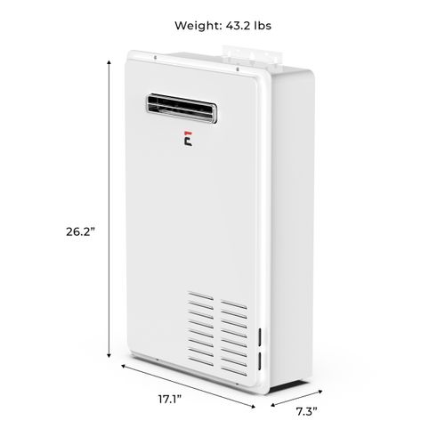 7GB-NG - Eccotemp 7GB-NG - Builder Series Outdoor Tankless Water Heater ...
