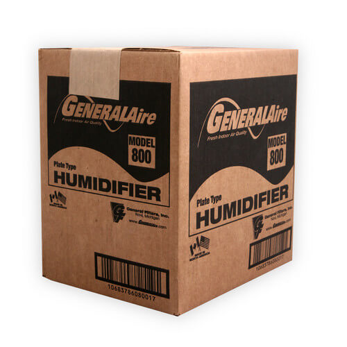 8001 - General Aire 8001 - 800 1.4 GPD Plate Type Duct Mounted Humidifier