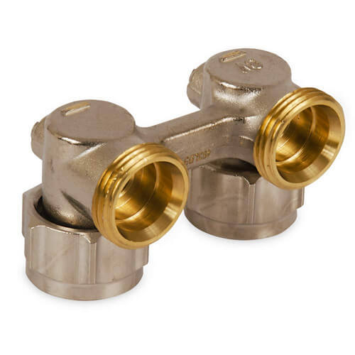 80262172 - Buderus 80262172 - Angle Isolation Valve (2 fittings per set)