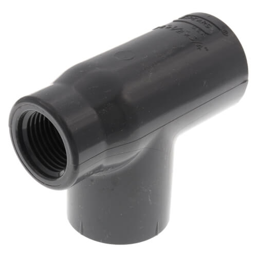 803-095 - 803-095 - 3/4" x 1/2" x 3/4" PVC Schedule 80 Reducing Tee ...