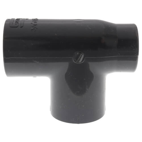 803-095 - 803-095 - 3/4" x 1/2" x 3/4" PVC Schedule 80 Reducing Tee ...