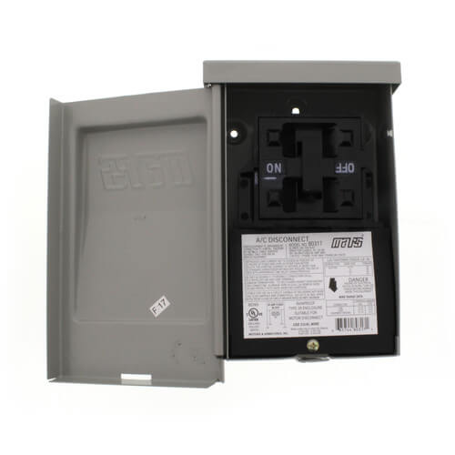 80317 - MARS 80317 - 60A Fused A/C Disconnect w/ Side Open (240V)