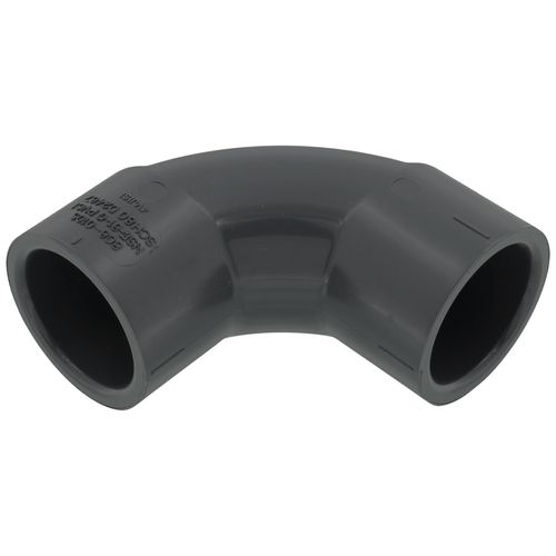 806-010S - 806-010S - 1" PVC Schedule 80 90° Sweep Elbow