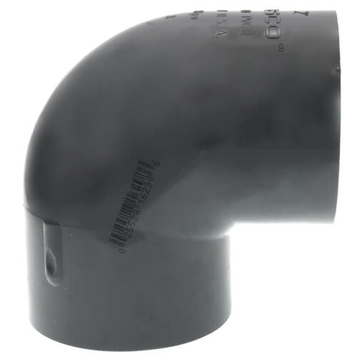 806020BC - Lasco 806020BC - 2" PVC Sch. 80 90° Elbow
