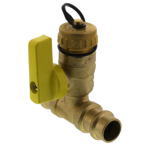 80672W - Webstone 80672W - 1/2" Pro-Pal Press T-Drain Full Port Ball ...