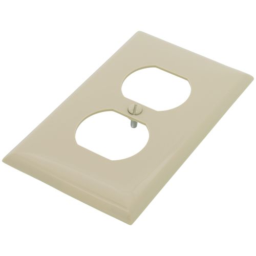 80703-I - Leviton 80703-I - 1-Gang Electrical Wall Plate, Nylon, Duplex ...