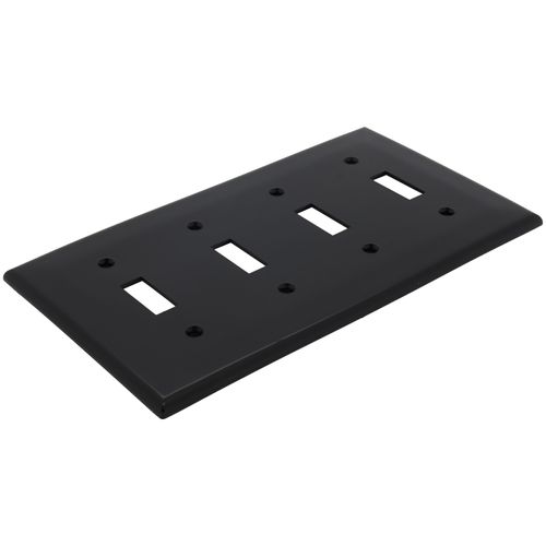 80712-E - Leviton 80712-E - 4-Gang Electrical Wall Plate, Nylon, Toggle ...