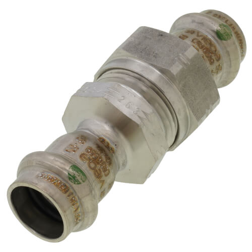 81010 - Viega 81010 - 3/4" ProPress 316 Stainless Steel Union