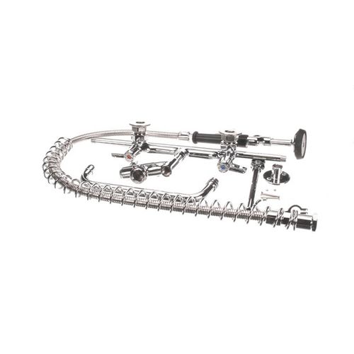 5PR-8W10 - T&S Brass 5PR-8W10 - Pre-rinse, Wall Mount Base, 8" Centers ...