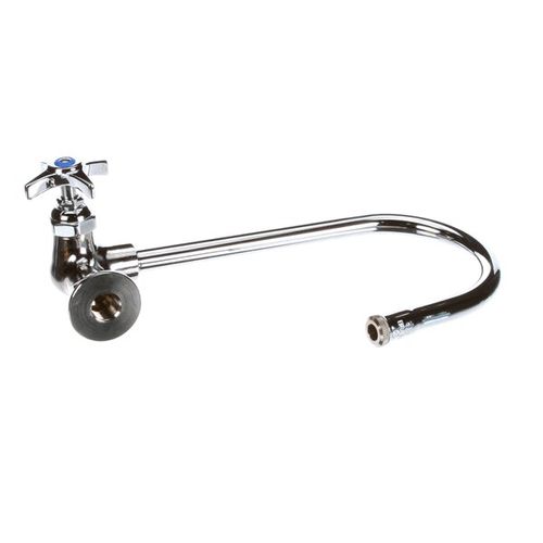 B-0310 - T&S Brass B-0310 - Single Pantry Faucet, Wall Mt, Swivel/rigid ...