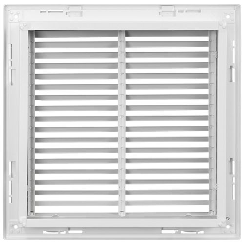 8111414WH - Bluefin 8111414WH - 14" x 14" Steel Fixed Bar Filter Grille ...