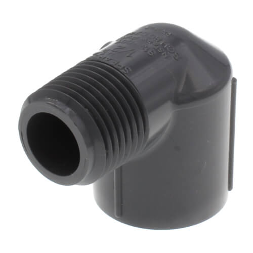 812-005 - 812-005 - 1/2" PVC Schedule 80 90° Street Elbow (MIPT x FIPT)