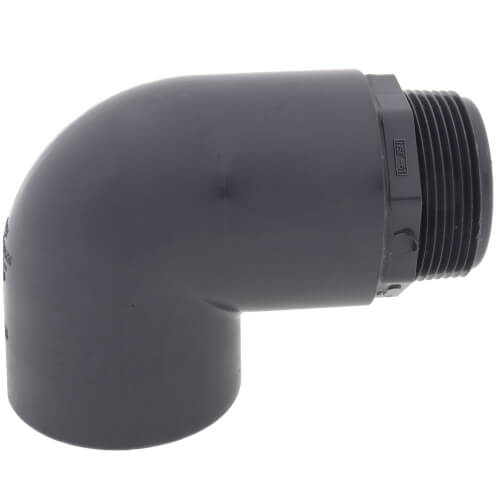 812-015 - 812-015 - 1-1/2" PVC Schedule 80 90° Street Elbow (MIPT x FIPT)