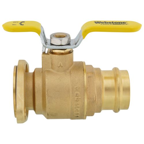 81406HV - Webstone 81406HV - 1-1/2" Press Full Port Forged Brass Uni ...