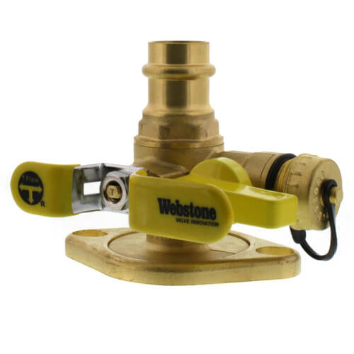 81413HV - Webstone 81413HV - 3/4" Press x Flange High Velocity Isolator ...
