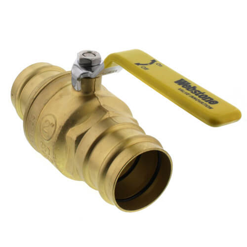 81707W - Webstone 81707W - 2" Press Full Port Forged Brass Ball Valve ...