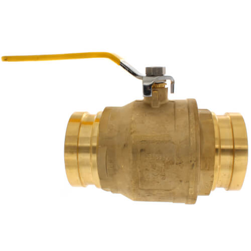 81710W - Webstone 81710W - 4" Press Full Port Forged Brass Ball Valve ...