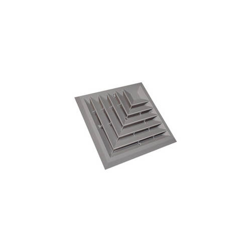 81822 - AirTec 81822 - GR2S Small 2-Way Grille Only (6" x 6")