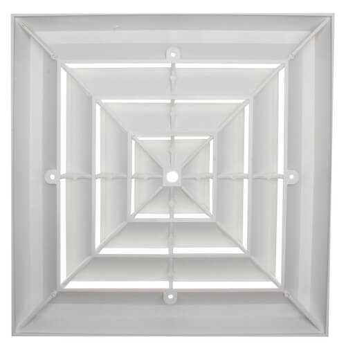 81834 - AirTec 81834 - GR4 4-Way Grille Only (8" x 8")