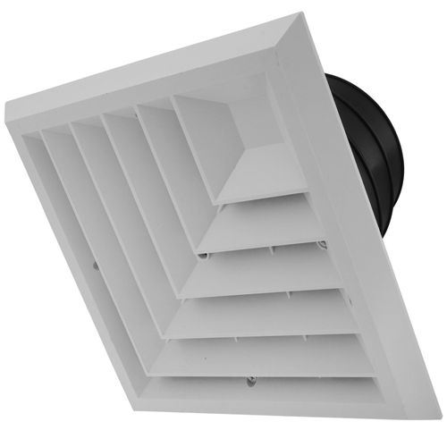 81912 - AirTec 81912 - MV2 Ceiling Diffuser w/ 2-Way Grille (8" x 8")