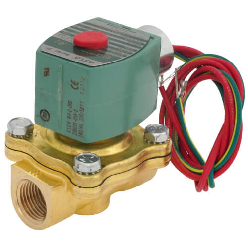 8210G002-240V - Asco RedHat 8210G002-240V - 1/2" Normally Closed ...