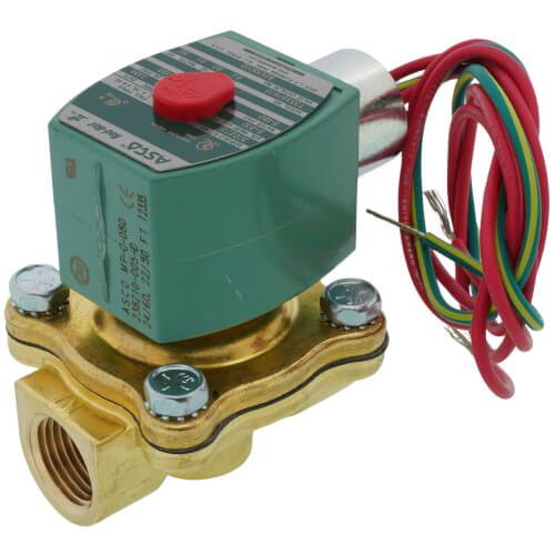 8210G002-24V - Asco RedHat 8210G002-24V - 1/2" Normally Closed Solenoid ...