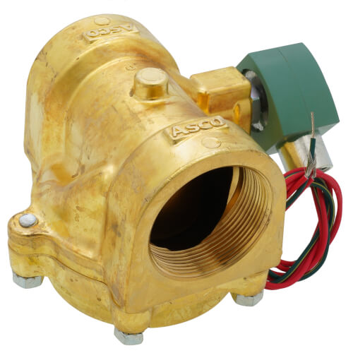 Asco RedHat 8210G100 2" Solenoid Valve (120v) - SupplyHouse.com