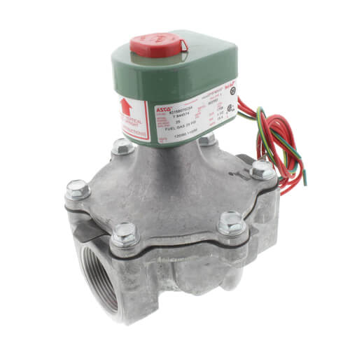 8215B50-24V - Asco RedHat 8215B50-24V - 1" Aluminum Solenoid Air Valve ...