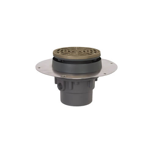 822-2PNR - Sioux Chief 822-2PNR - 2" x 3" PVC Halo Adjustable Floor ...
