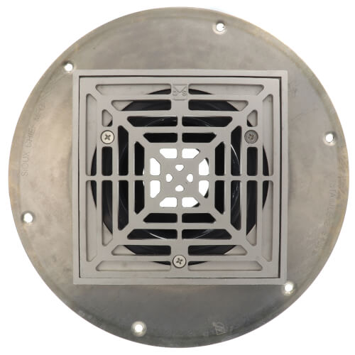 822-2PSQ - Sioux Chief 822-2PSQ - PVC Halo Shower Drain w/ Matte ...