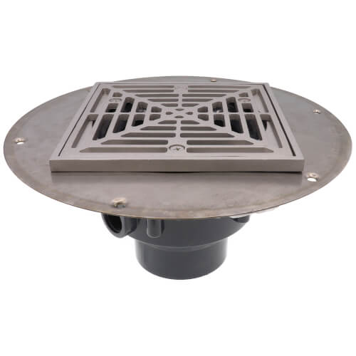 822-2PSQ - Sioux Chief 822-2PSQ - PVC Halo Shower Drain w/ Matte ...