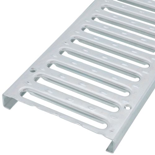 824 - NDS 824 - 5" Pro Series 20" Galvanized Steel Channel Grate