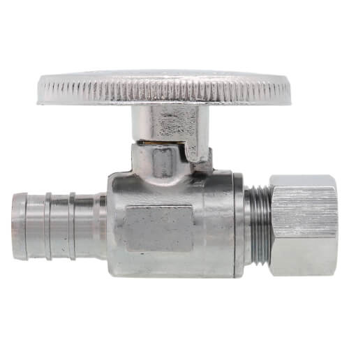 82512PR-NL - Everflow 82512PR-NL - 1/2" PEX Straight Stop (1/4 Turn ...