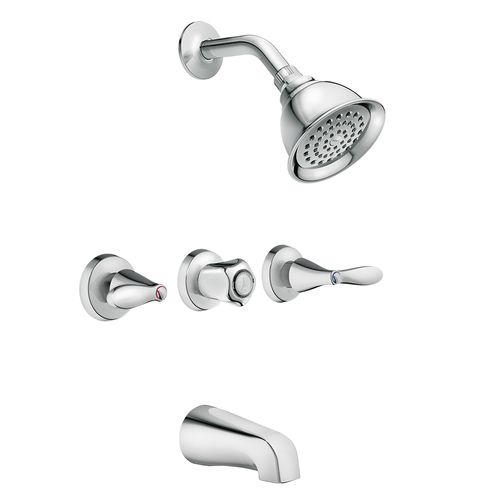 82663 - Moen 82663 - Three Handle Single Function Bathtub & Shower Trim ...