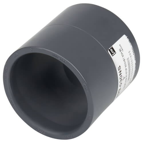 829-030NS - 829-030NS - 3" PVC Schedule 80 Coupling - No Stop