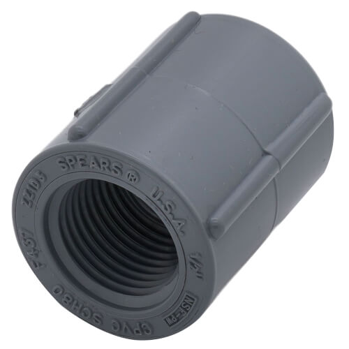 830-005C - 830-005C - 1/2" CPVC Schedule 80 Coupling (FPT)