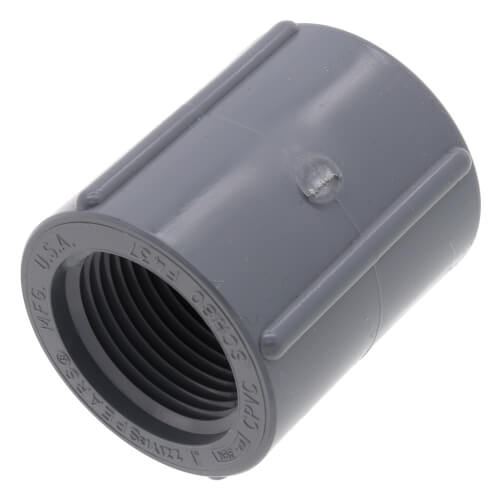 830-010C - 830-010C - 1" CPVC Schedule 80 Coupling (FPT)