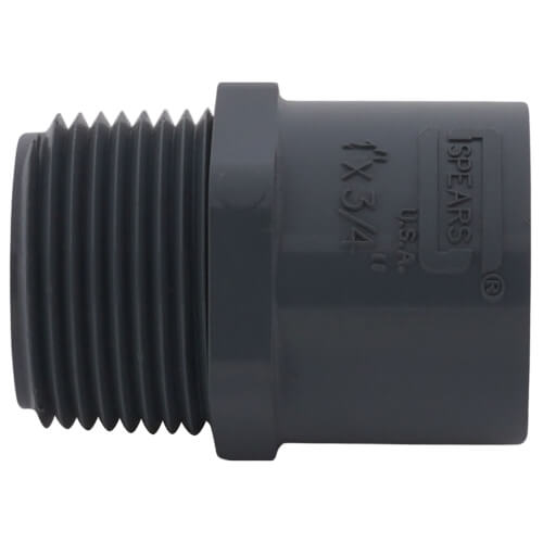836-131C - 836-131C - 1" x 3/4" CPVC Schedule 80 Reducer Male Adapter ...